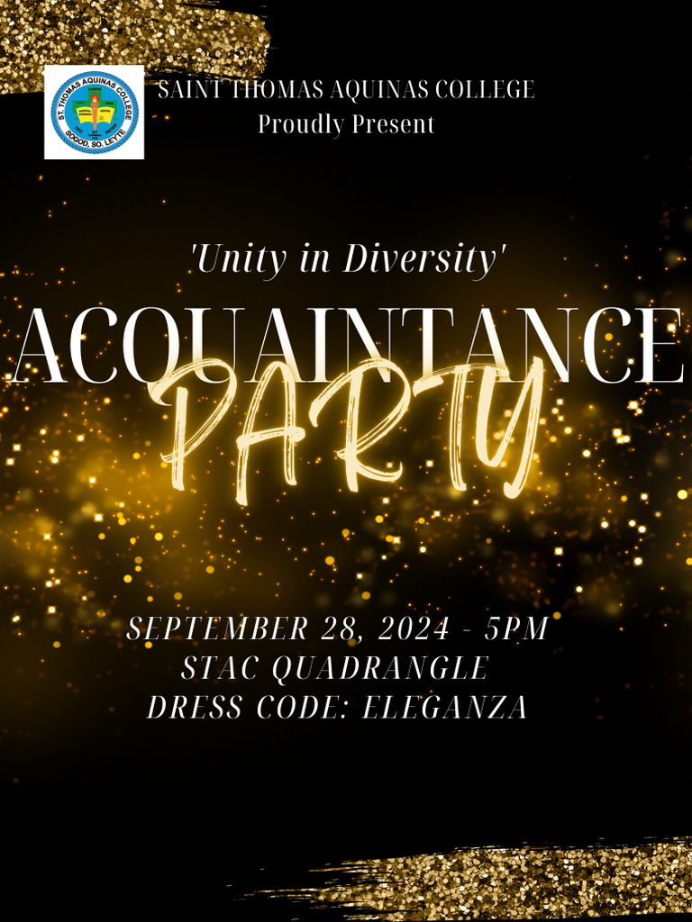 STAC 2024 Acquaintance Party Event | PDF