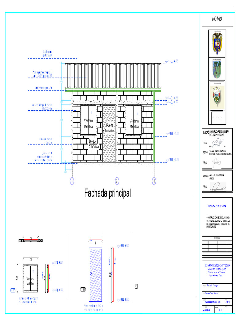 FACHADA PRINCIPAL PDF | PDF