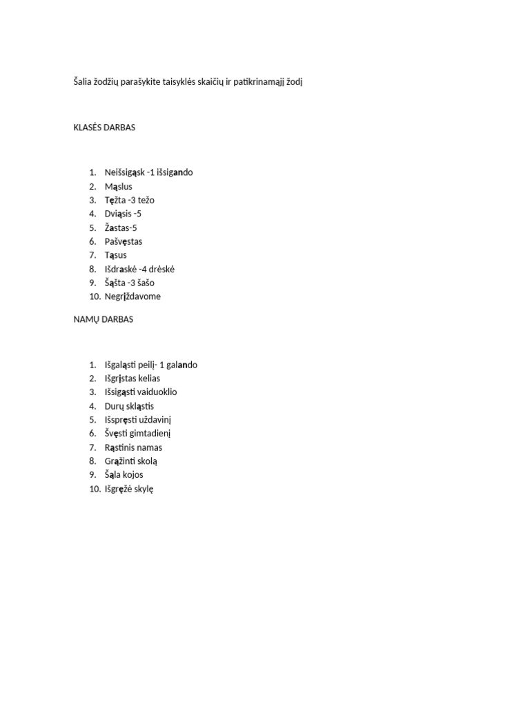 03-21 Klases - Namu Darbas 3 | PDF