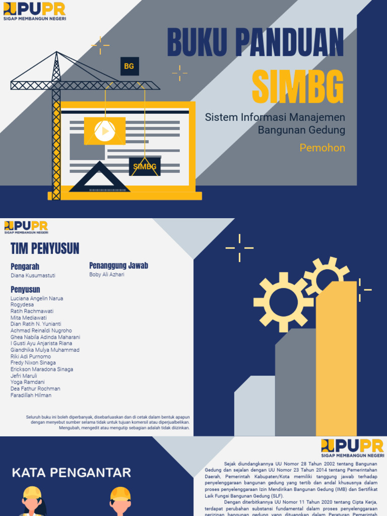 Panduan SIMBG: Perizinan Bangunan | PDF