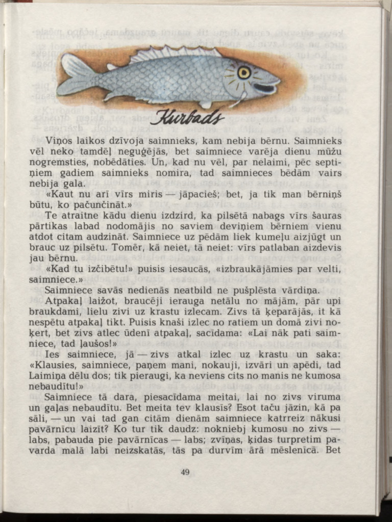 Kurbads_tautas pasaka | PDF