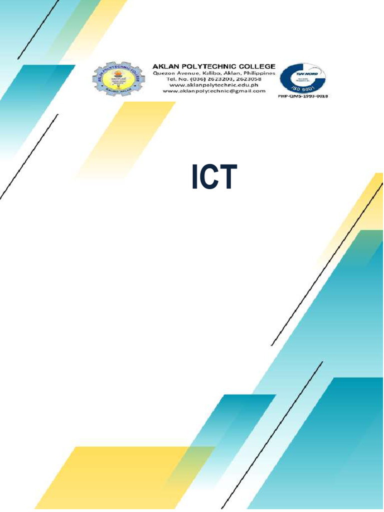 Ict Module 3 2024 25 | PDF | Computer Network | Educational Technology