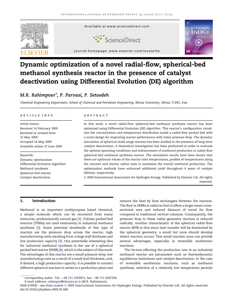 Dynamic Optimization of A Novel Radial F | PDF | Mathematical ...