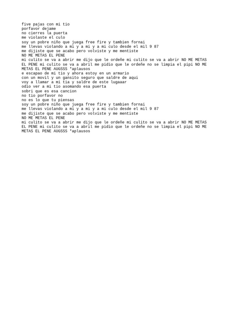 Five Pajas Con Mi Tio | PDF