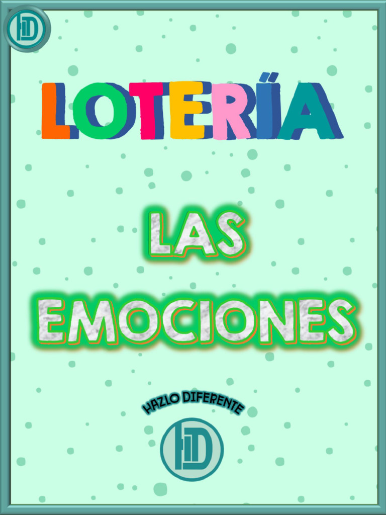 Loteria Emociones PDF | PDF