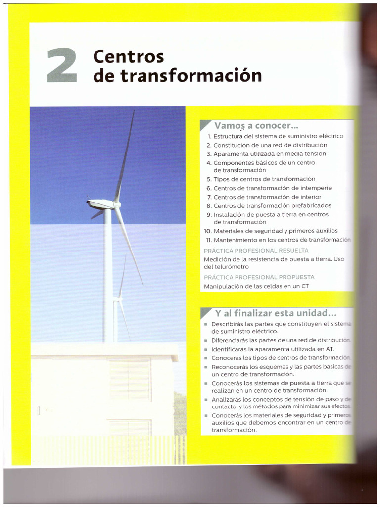UT2 Centros de Transformación Marcado | PDF