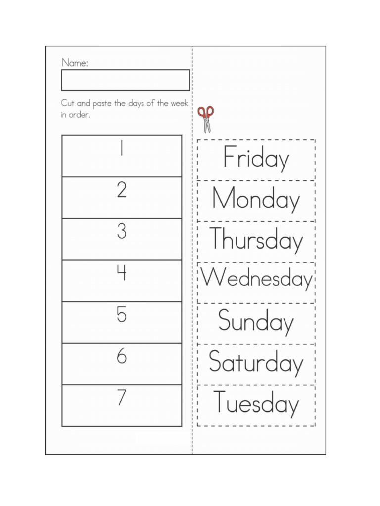 day of the week | PDF