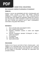 Bilirubin Estimation via Diazo Method | PDF | Liver | Medical Specialties