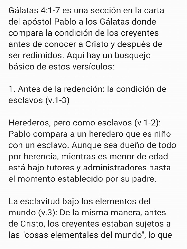 Galatas 41-7 | PDF