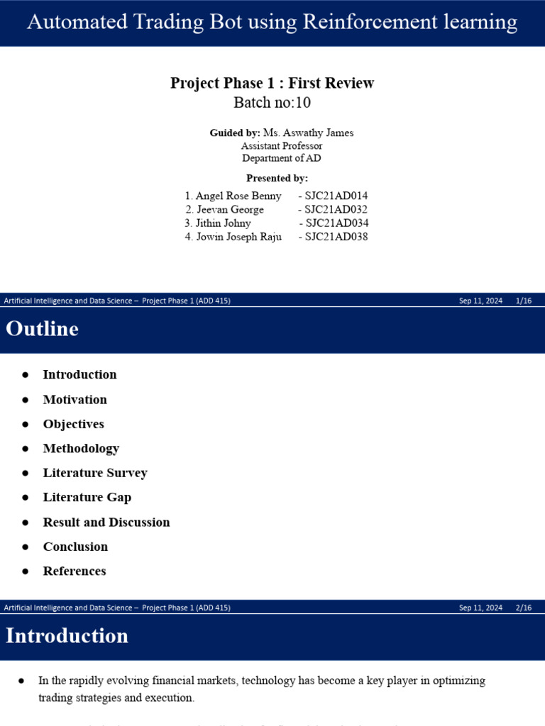 MainProject First Review | PDF | Artificial Intelligence | Intelligence ...