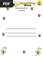 Spelling Bee Letter | PDF