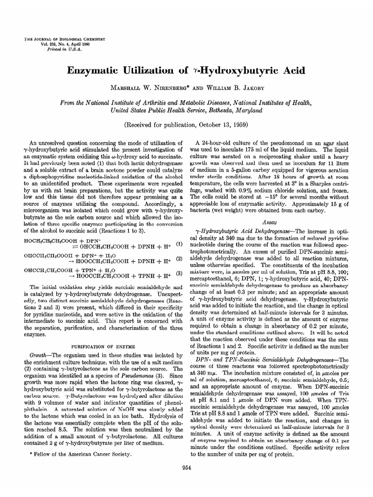 1960 J Biol Chem 235 (4) Nirenberg | PDF | Protein Purification ...