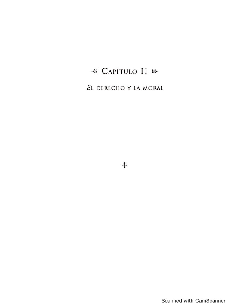 El derecho y la moral | PDF