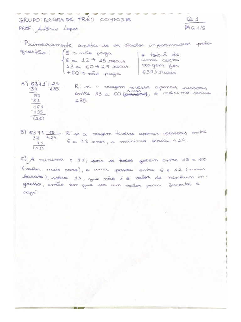 Omu Fase 2 - Questão 01 | PDF