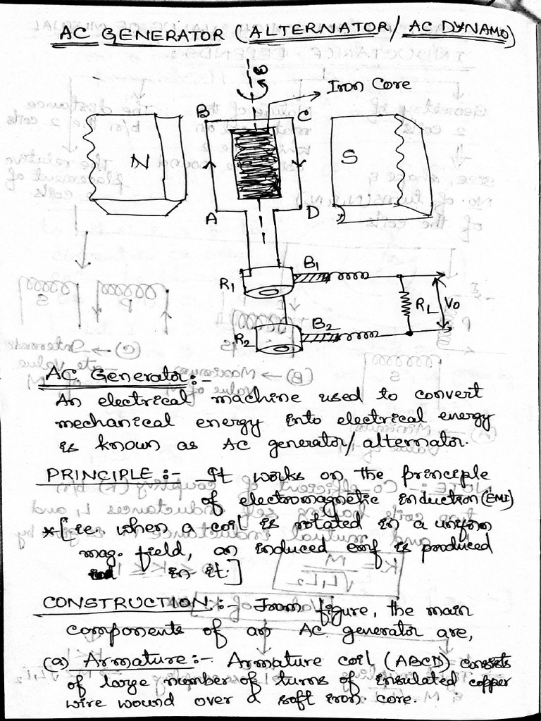 AC Generator | PDF