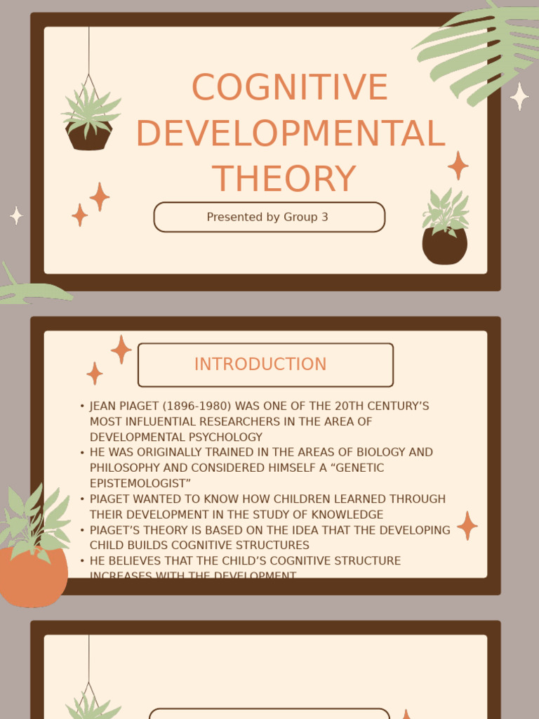 GROUP-3-THE-COGNITIVE-THEORY | PDF | Cognition | Cognitive Science