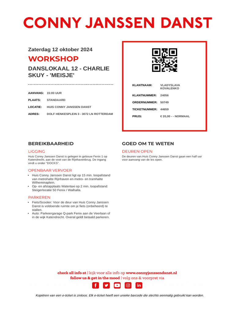 Tickets Charlie | PDF