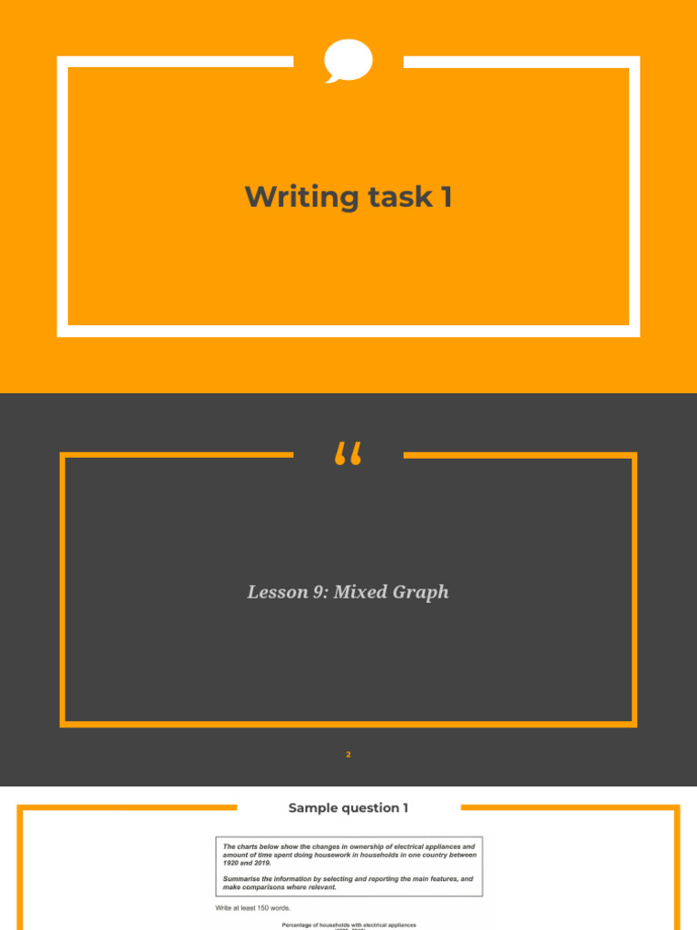 Slide 9 - Writing Task 1 - Mixed | PDF | Economies