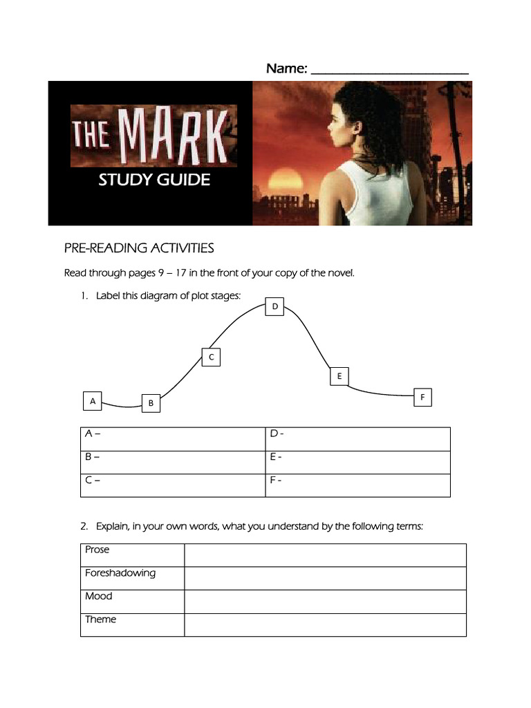The-Mark Questions New Doc For Paper | PDF | Plot (Narrative)