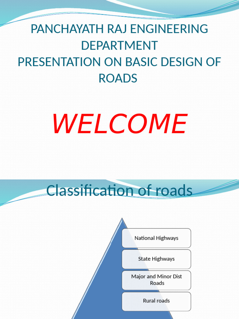 PRED AEE Road Design | PDF | Road | Road Surface