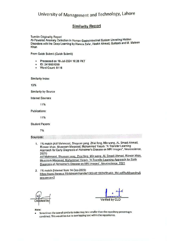 Similarity Report Pdf