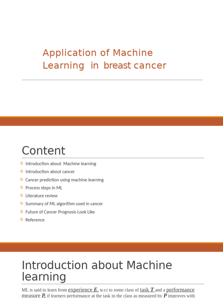 Presentation 3 | PDF | Machine Learning | Support Vector Machine