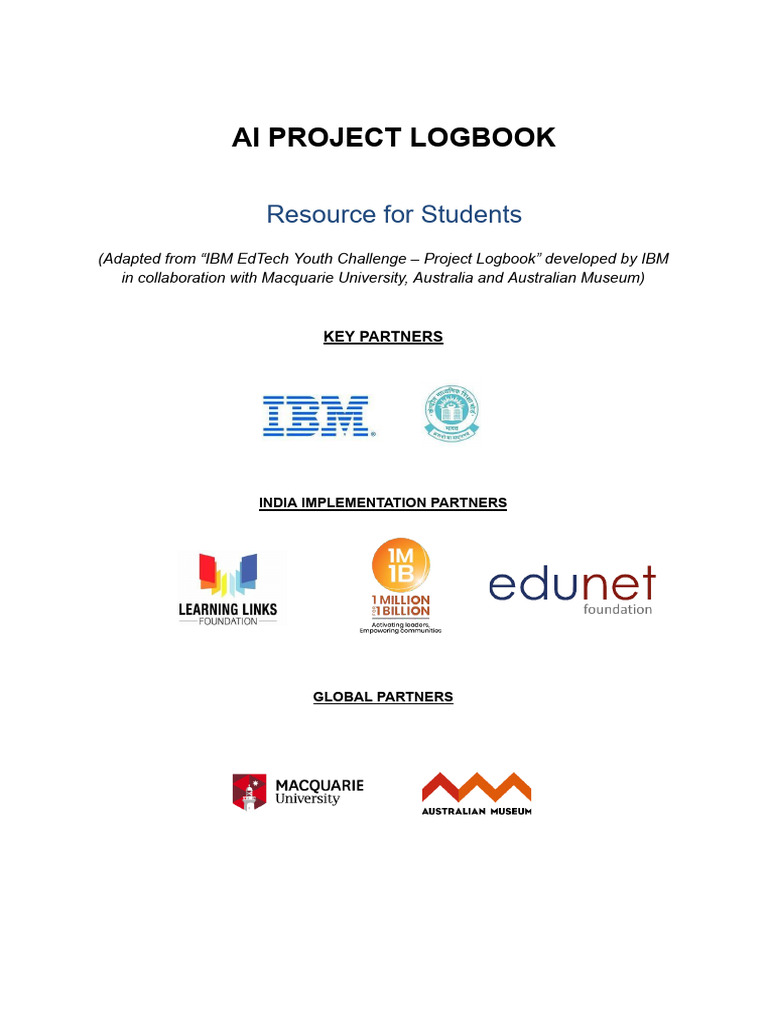 logbook | PDF | Usability | Artificial Intelligence