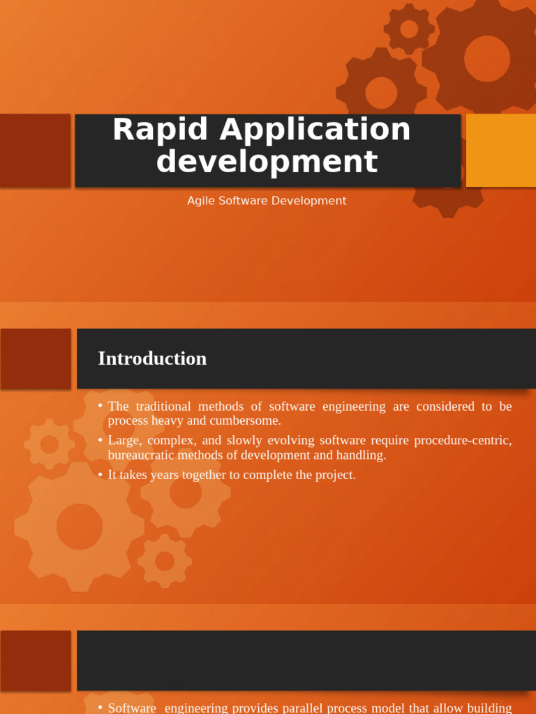 6 Rapid Application Development | PDF | Software Development Process ...