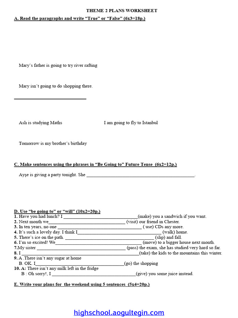10 - Theme 2 Plans 10. Worksheet | PDF | Language Arts & Discipline