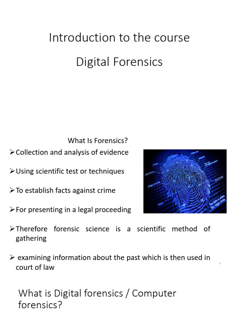 Fallsem2023-24 Cse4004 Eth1 | PDF | Computer Forensics | Digital Forensics