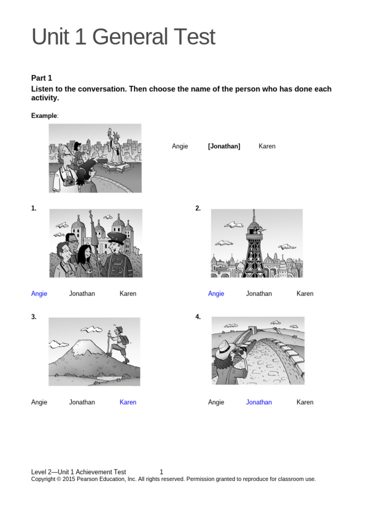 Tn2 U1 Assessment Pdf Linguistics