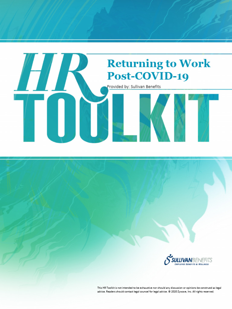COVID-19 Return-to-Work Toolkit | PDF | Risk | Risk Assessment