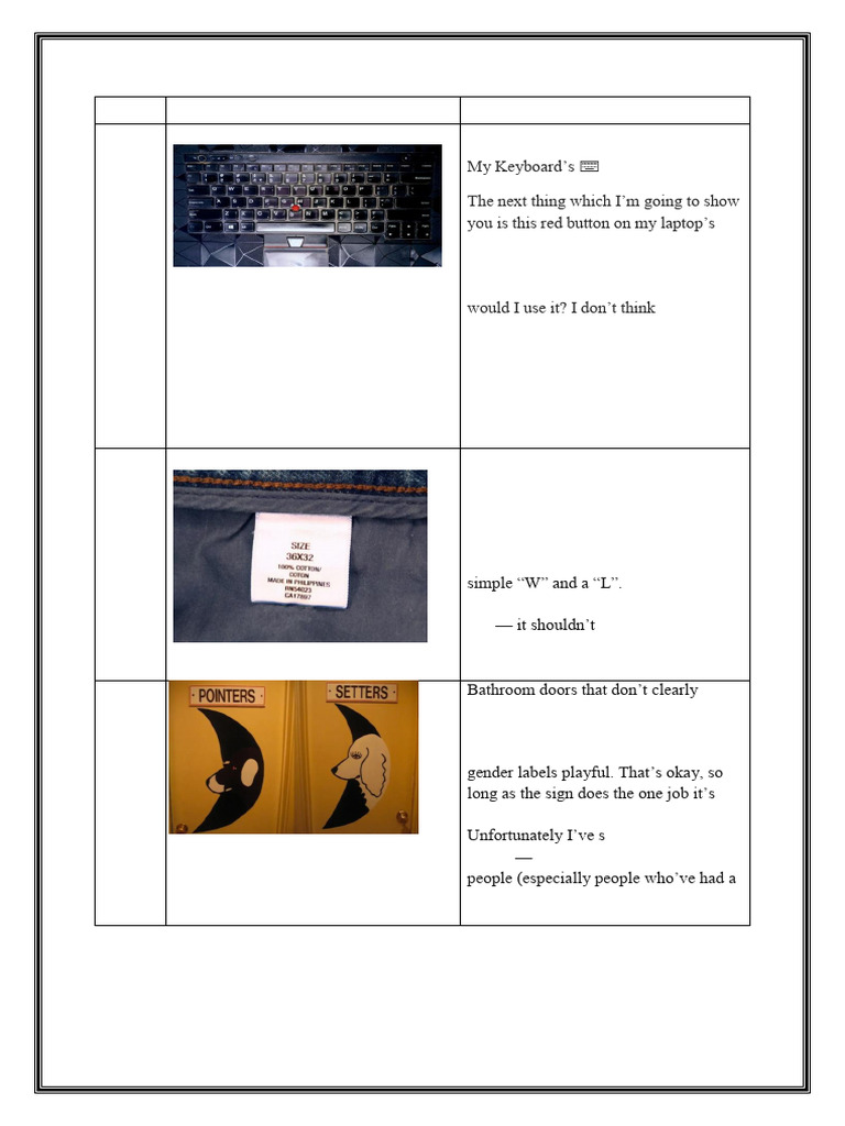 Identifying Bad Design Examples | PDF