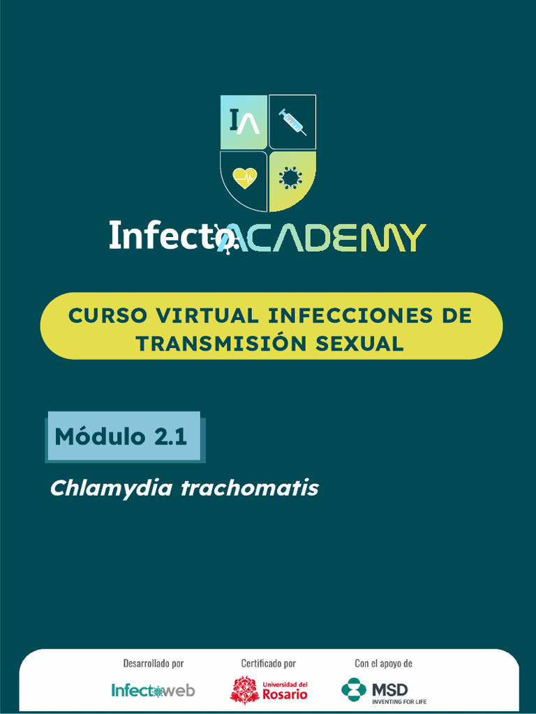 Curso sobre Chlamydia trachomatis ETS | PDF | Infección transmitida ...