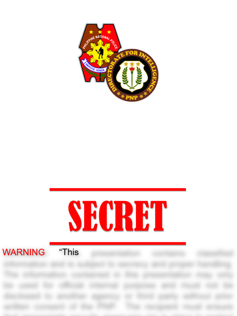 IBC Overview On PNP Intel Community | PDF | Counterintelligence | Mindanao