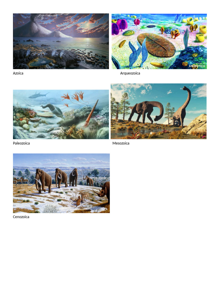 Azoica Arqueozoica | PDF