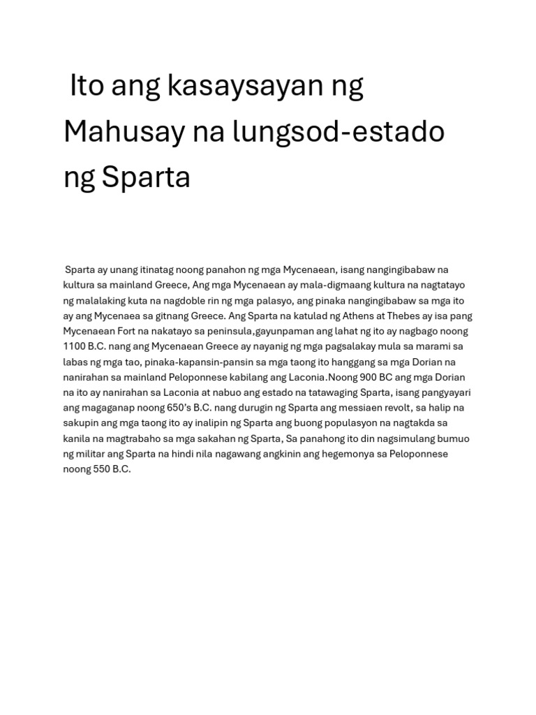 Number 1 Sparta AP-8 | PDF