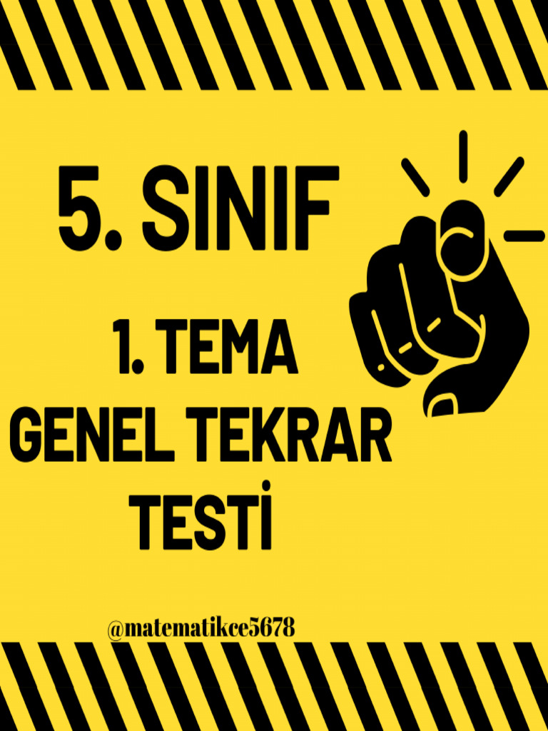 5 - Sinif | PDF
