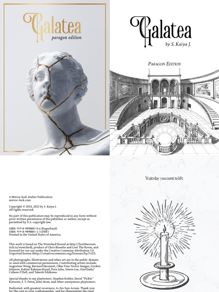 Galatea - Full Color v2 (Spreads) | PDF | Major Arcana