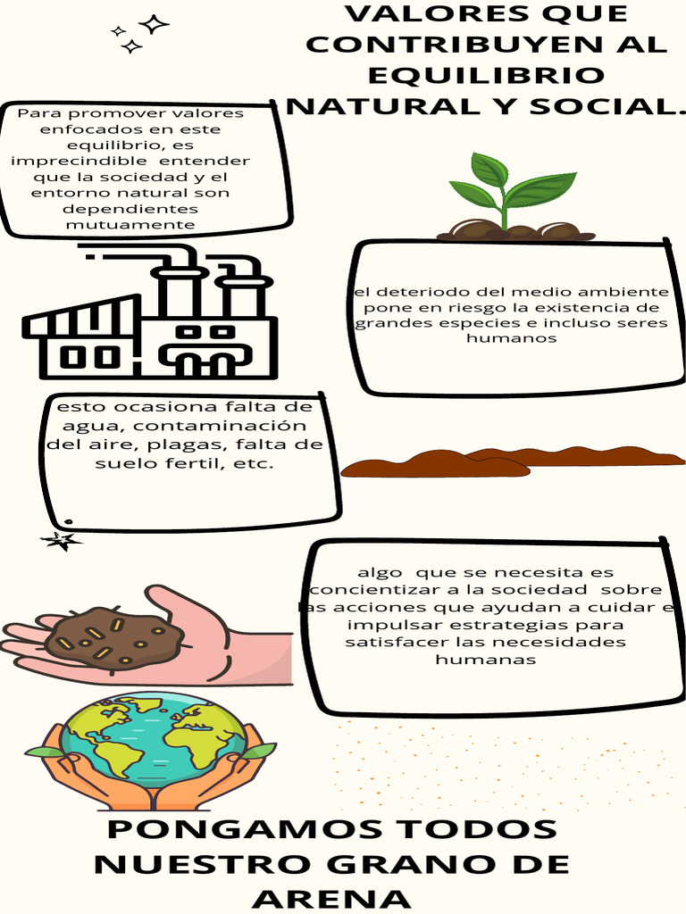Valores Que Contribuyen Al Equilibrio Natural y Social | PDF