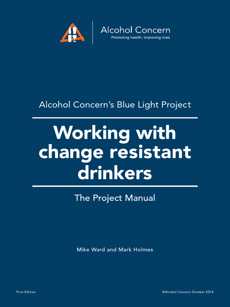 The Blue Light Manual | PDF | Mental Disorder | Alcoholism
