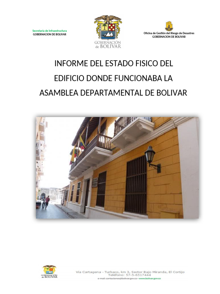 Informe La Asamblea 2024 | PDF | pared | edificio