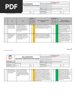 Rigging Plan Template | PDF | Crane (Machine)