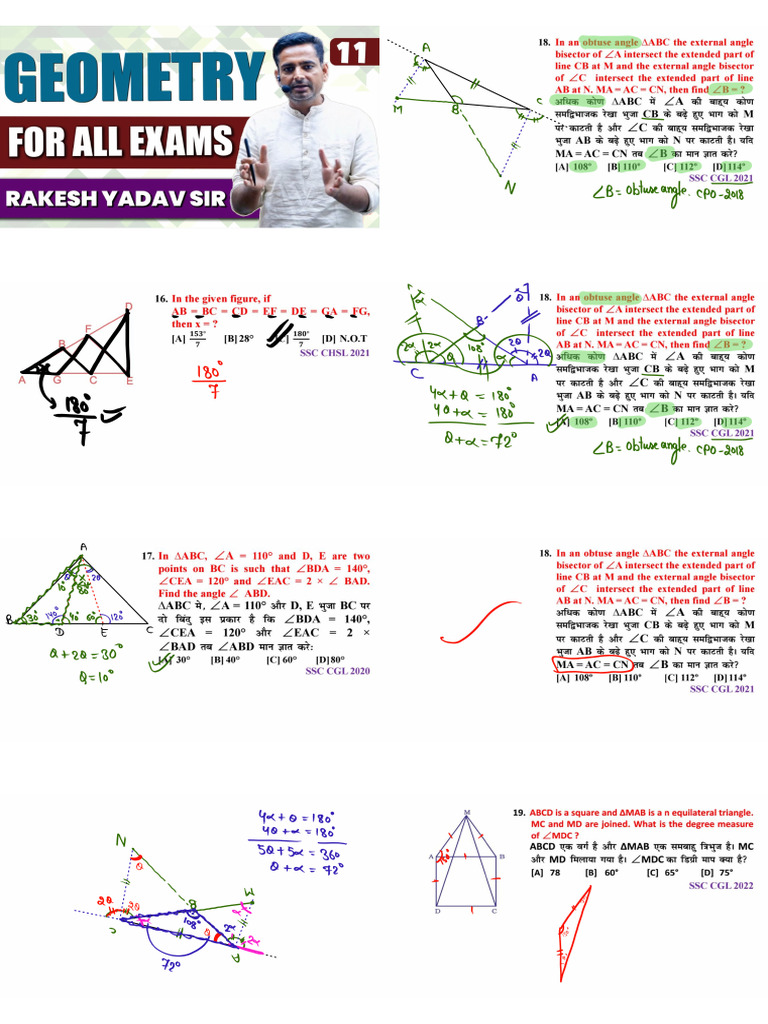 Geometry Class 11 - Removed | PDF