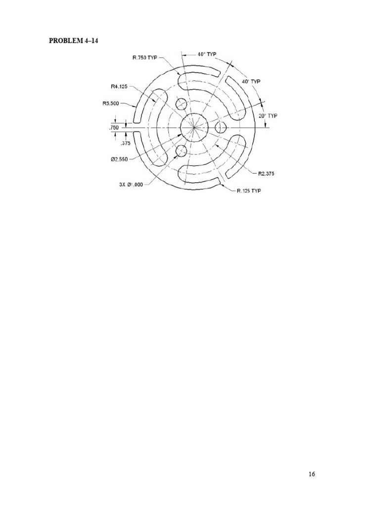 AutoCAD Geometric Construction Guide | PDF | Geometry | Classical Geometry