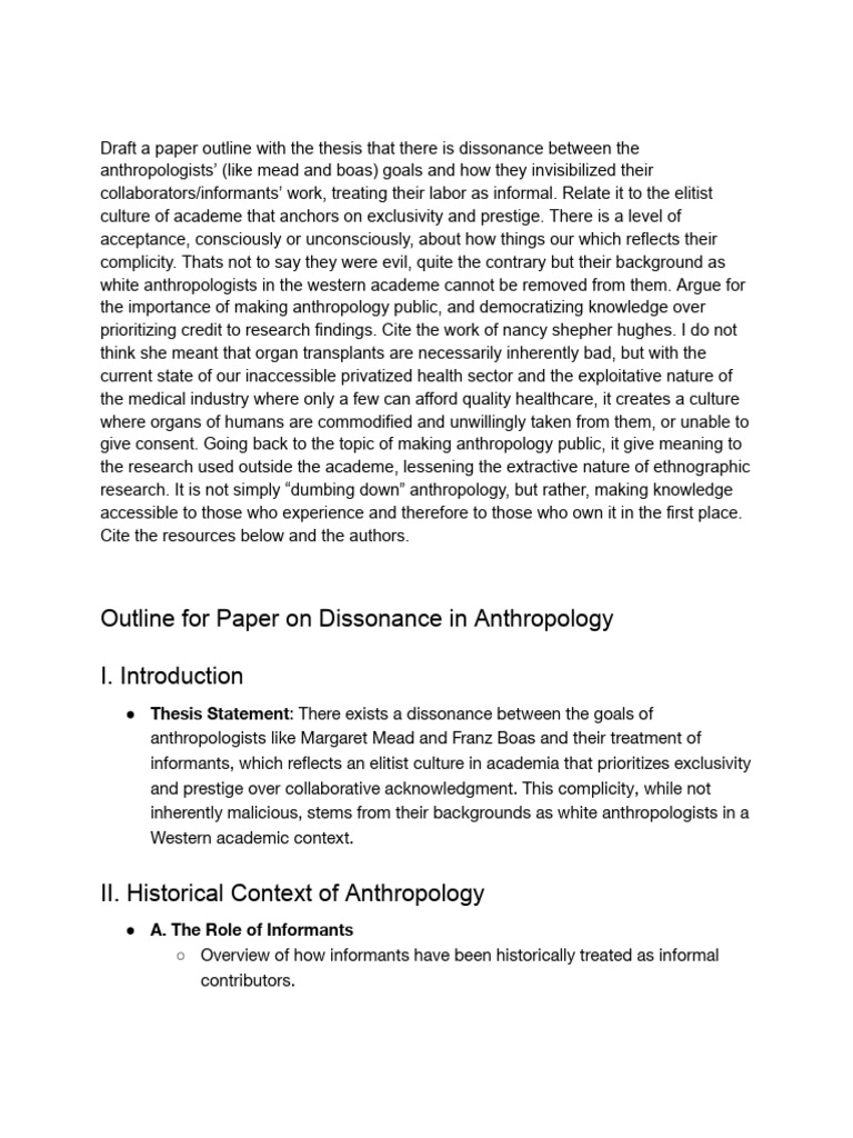 1nd Sitdown Essay Reviewer | PDF | Anthropology | Ethnography