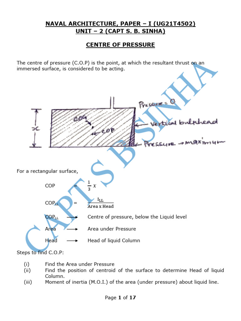 unit 2 | PDF | Pressure | Geometry