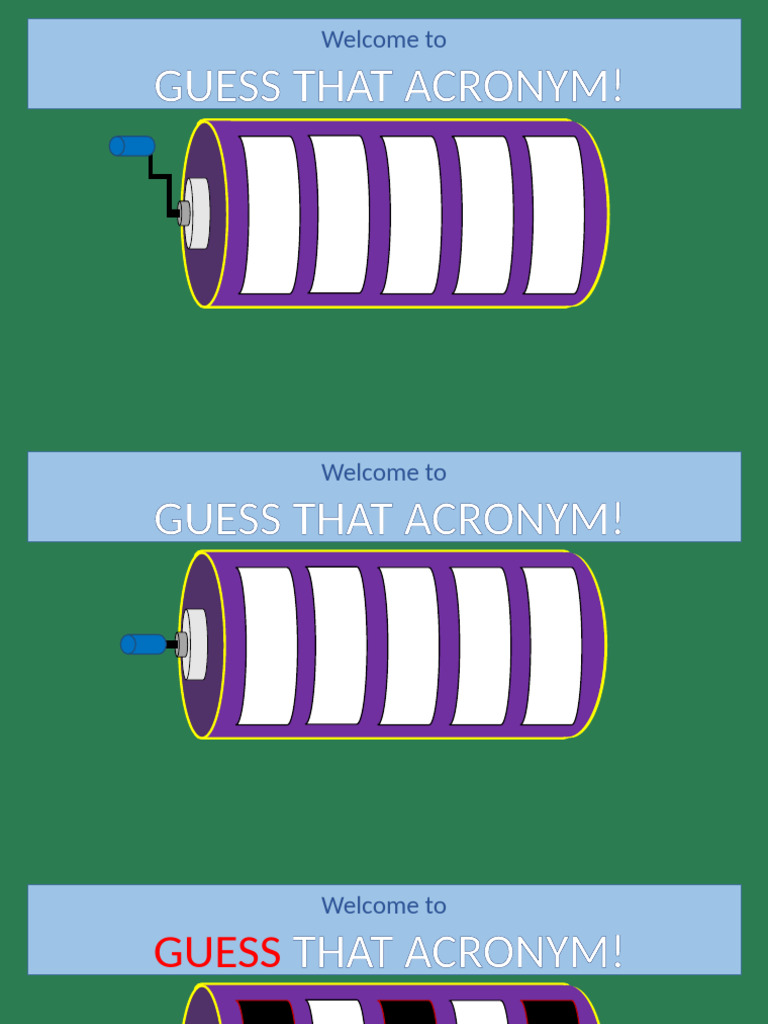 WSSB AcronymGame | PDF