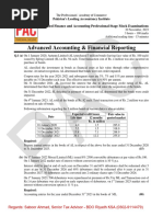 CFAP Study Notes-Links Combined | PDF