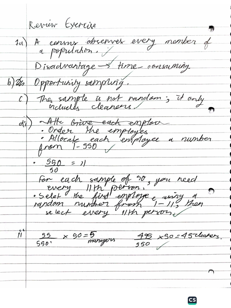 Review Exercise 1 applied | PDF